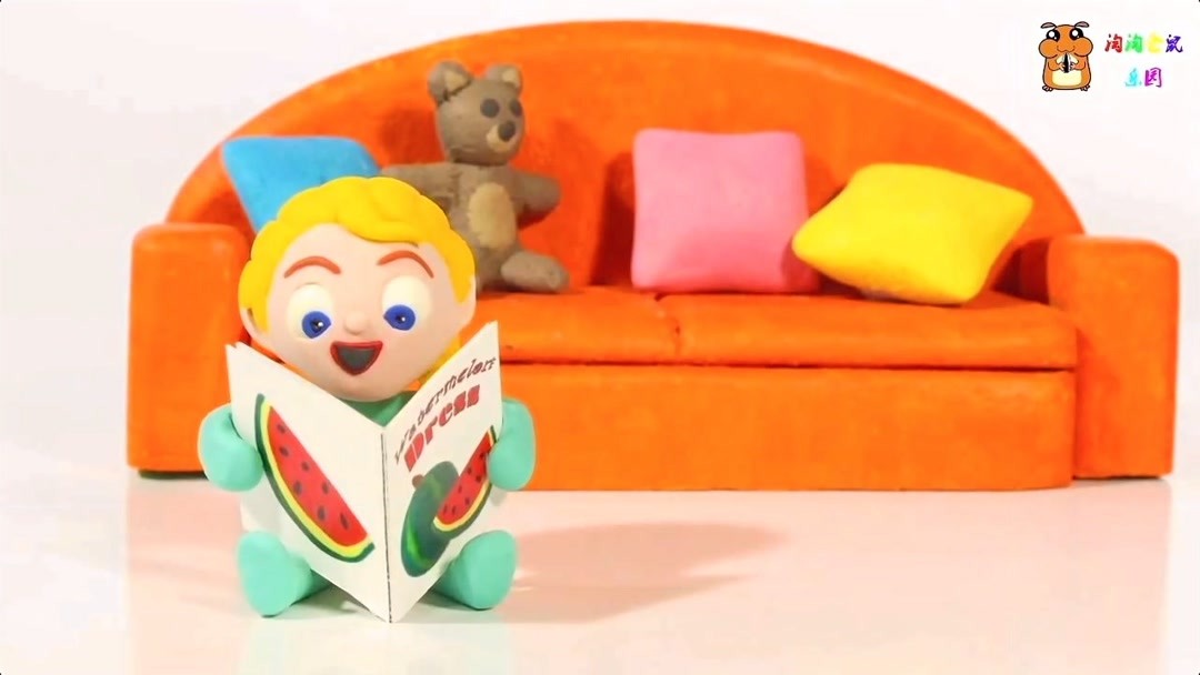 儿童定格动画剧场:小伙伴们一起玩,一起吹泡泡!有趣