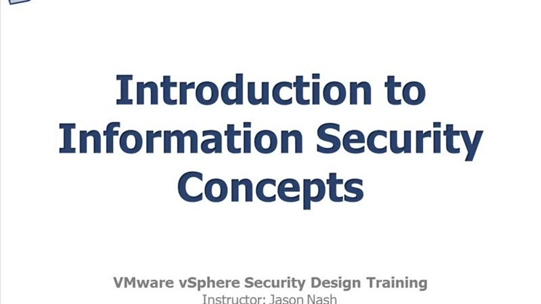 VMware vSphere安全设计视频教程 共22讲03