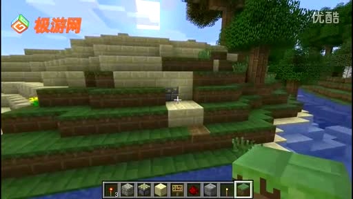 我的世界Minecraft教程《简易活塞陷阱》