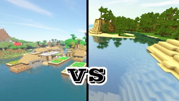Minecraft vs MiniWorldBlockArt 我的世界vs迷你世界最高画质