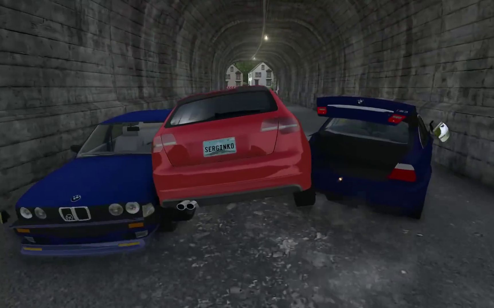 BeamNG.Drive 街头赛车撞击 #3