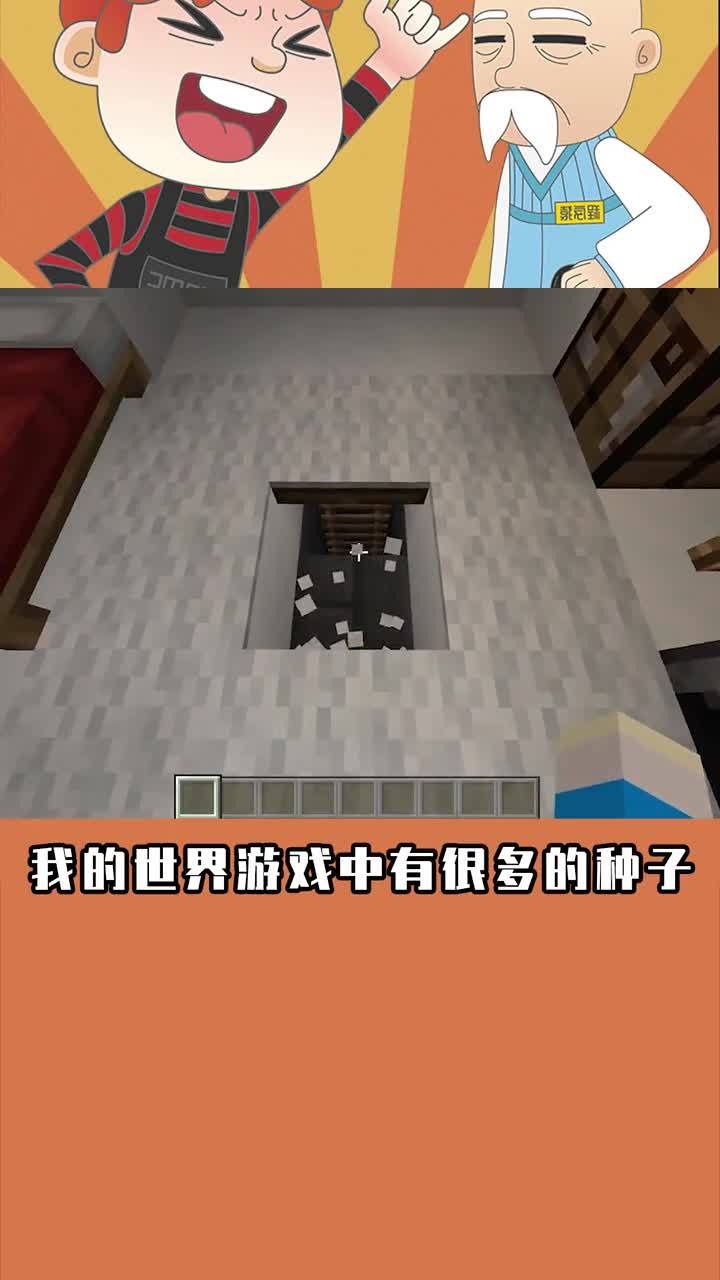 我的世界超实用的种子,出生点就在村庄,地下就是末地要塞!