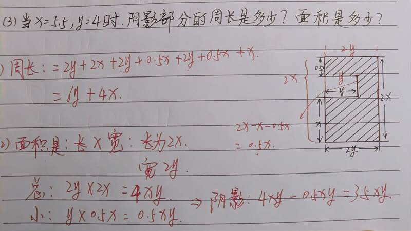 求不规则图形的周长和面积的时候,你的方法是否是对的,会做吗