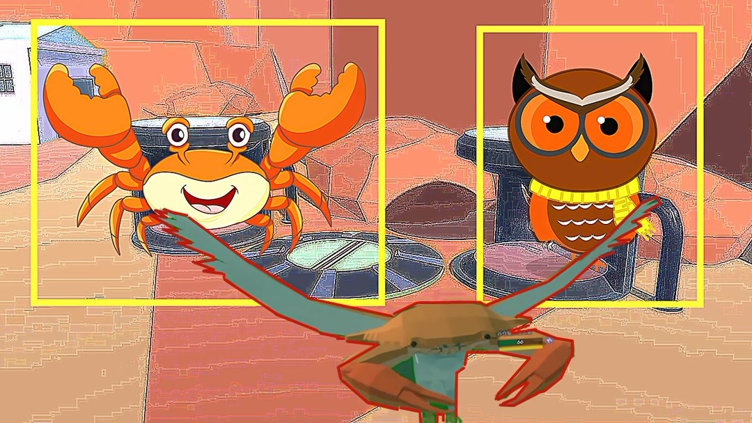 动物混合模拟器:猫头鹰和螃蟹会变成什么怪物!