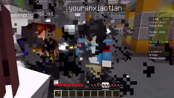 妹子玩我的世界 博士的实验室 恼羞成怒啦我