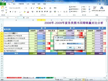 Excel 2010视频 教程 40
