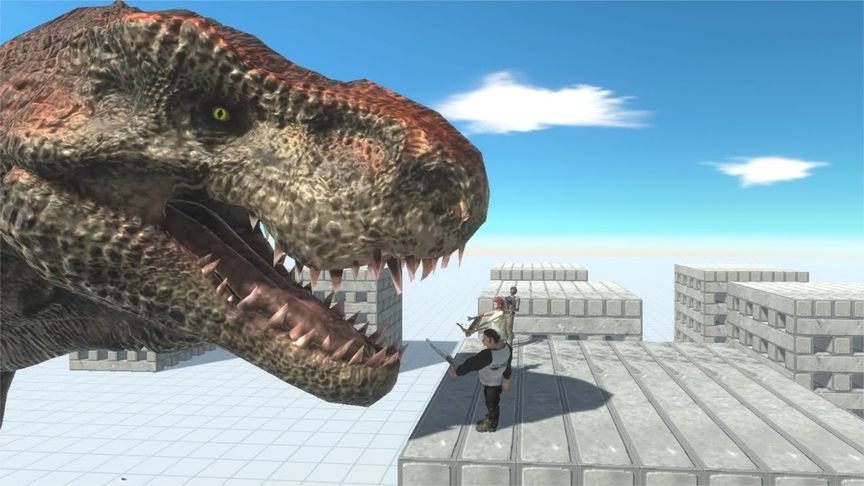 动物起义战斗模拟器:枪械小队vs泰坦巨兽