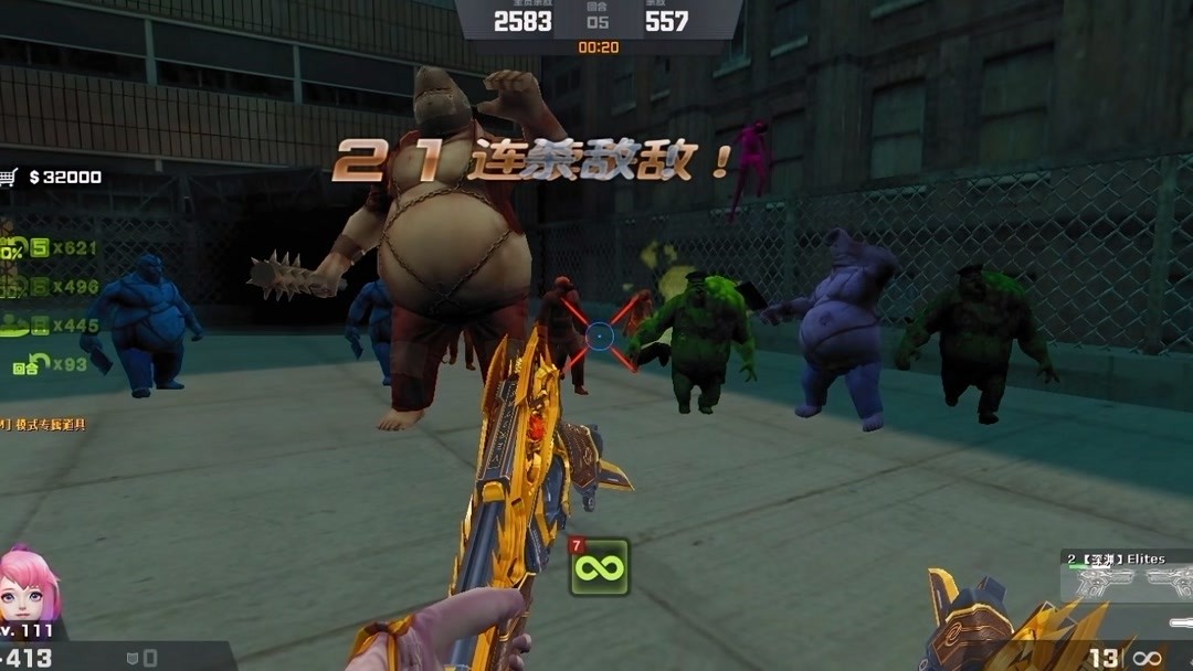 CSOL大灾变:魔法少女奈奈用超强霸主级武器深渊打地狱围栏!