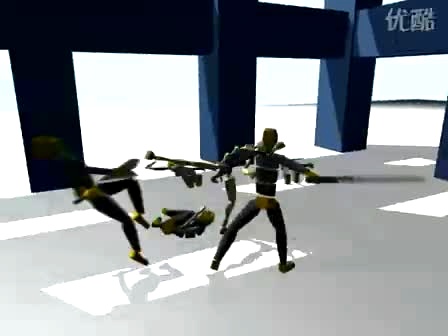3dx max CS动作--打斗