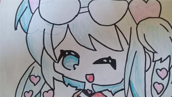画画的 你觉得两个哪个好看!