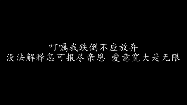 真的爱你 Beyond (歌词版)
