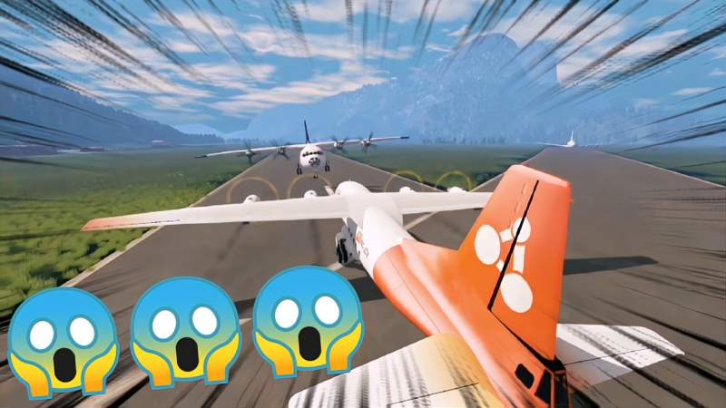 车祸模拟器262 飞机是那么好开的吗 不小心撞机是家常便饭