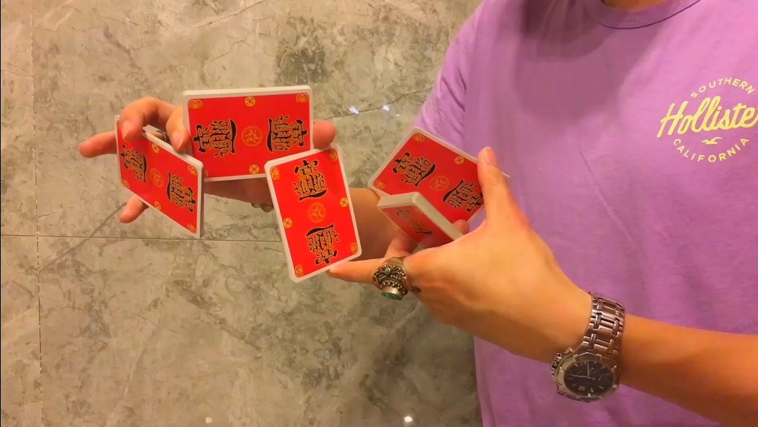 花式假洗牌教学,一分钟带你出坑!