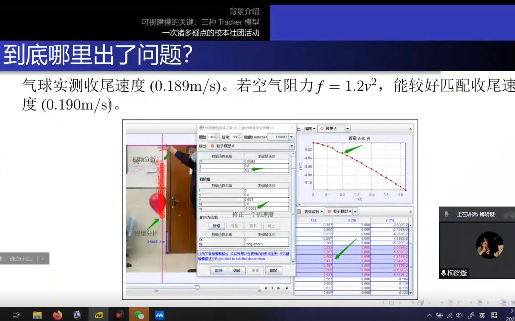 结合Tracker视频分析和可视建模的移动实验初探-梅晓璇