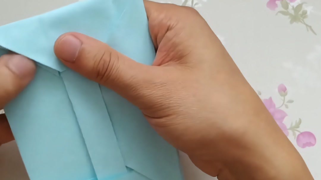 教大家如何折叠一封信封,超级简单的信封折法,简单易学