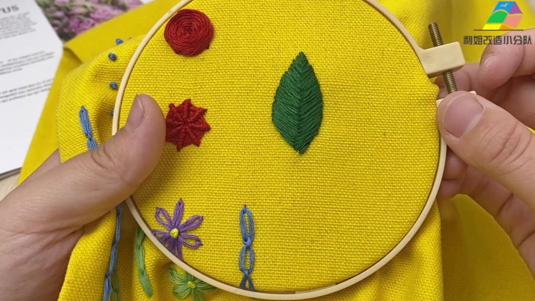 修了20年破洞衣服,这些针法还头回见,一针一线缝制,无痕又洋气