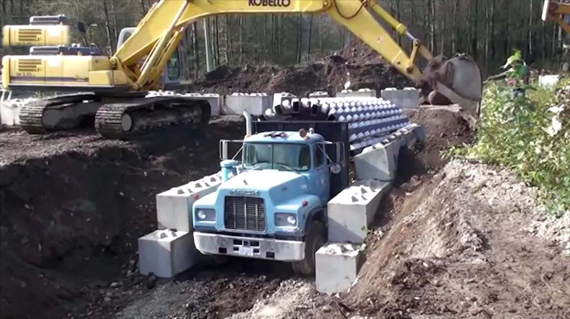 石拱桥是怎么建造的,看德国人是如何做到的,不得不服!