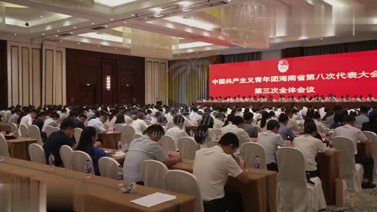 共青团海南省第八次代表大会闭幕
