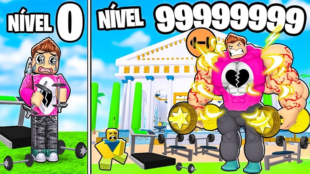 Roblox健身房大亨:豪华黄金健身房!欢乐举重模拟器!小格解说