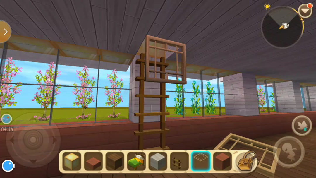 【柠檬】迷你世界通往二楼的爬梯和天窗