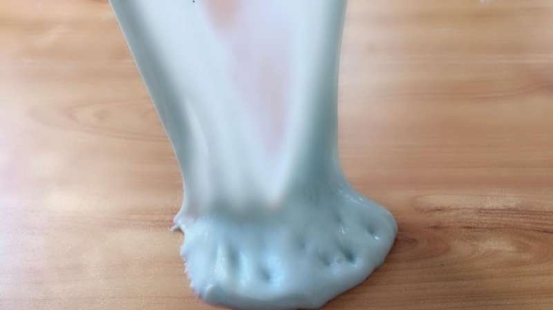 试验系列:用橡皮泥做泥,无硼砂,加入起泡材料,玩出起泡胶手感