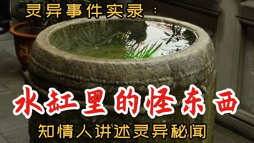 灵异事件实录:水缸里的怪东西|知情人讲述灵异秘闻