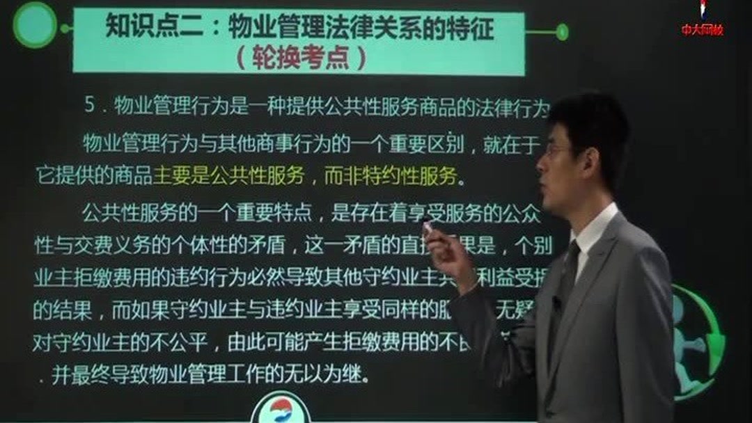 物业管理基本制度与政策视频教程第13章