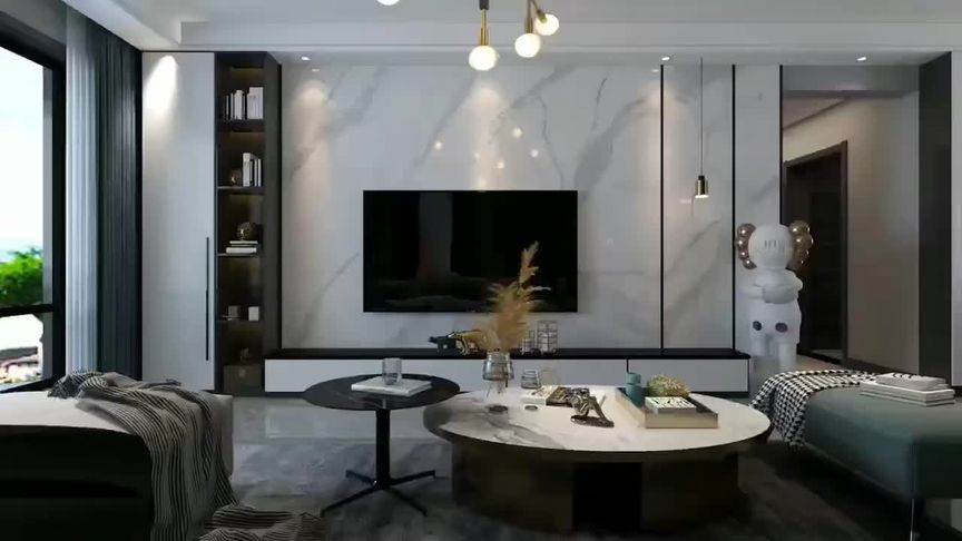 #装修 #现代轻奢风格 轻主奢义宪美星现!从和容缓的节奏