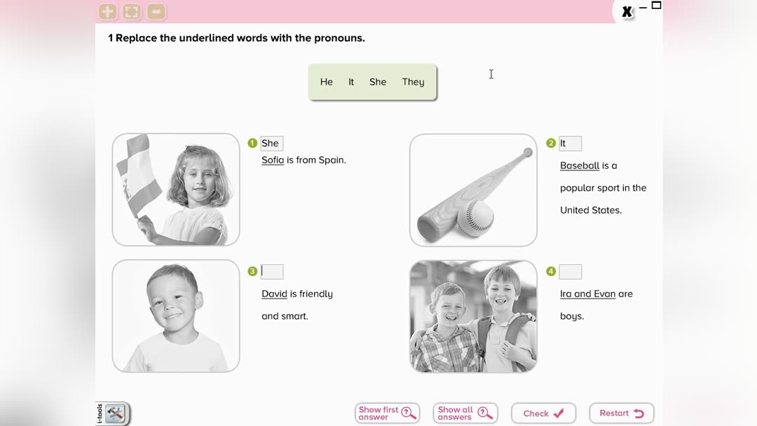 指南针Compass语言模块1级主题1第10课听力
