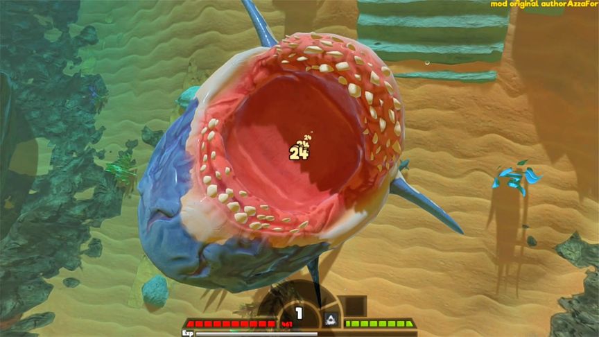 大白鲨大战巨齿鲨 海底大猎杀