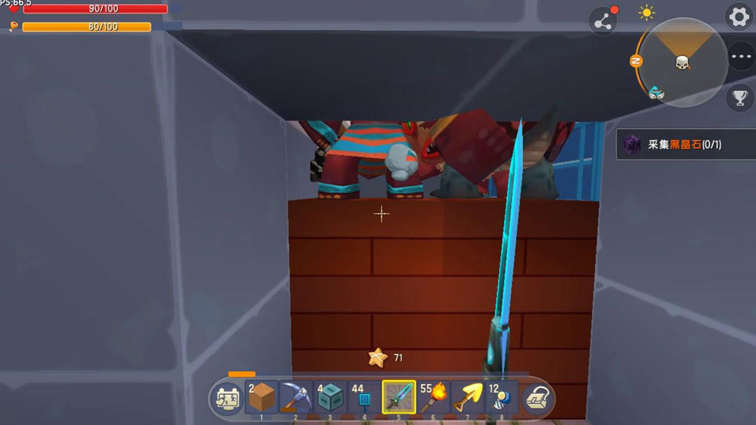 迷你世界 全自动刷怪塔刷出好多怪兽来!