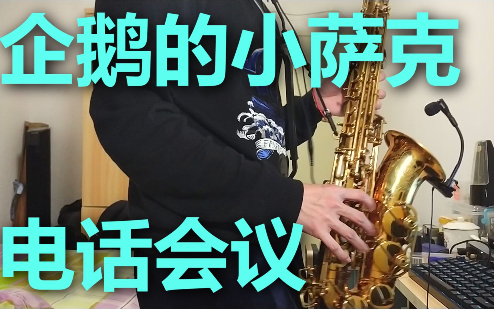 【企鹅的小萨克】无限融合乐团 - 电话会议