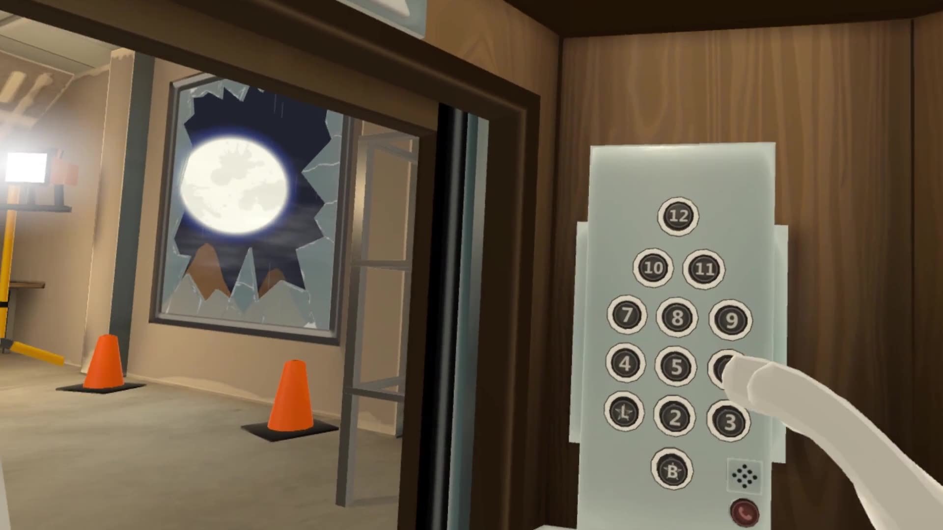 VR电梯模拟器:蜜蜂偷靴子海水浇植物,让人脑洞大开的奇葩电梯