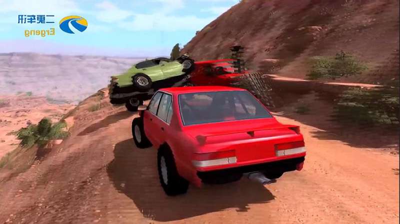 真实模拟:开车过程中一旦出现人为失误,这场面太失控