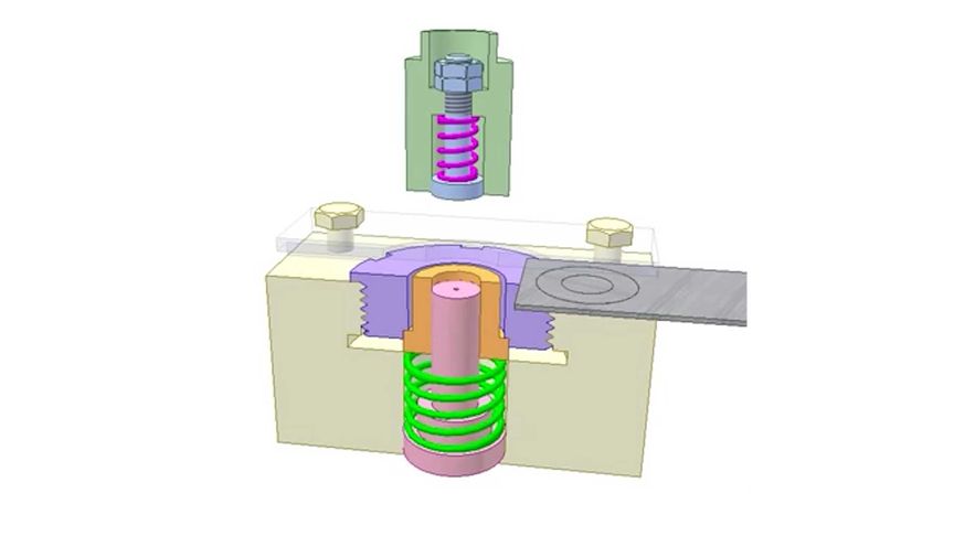 机械自动化的效率有多快,看看这个冲压模具的工作过程就知道了