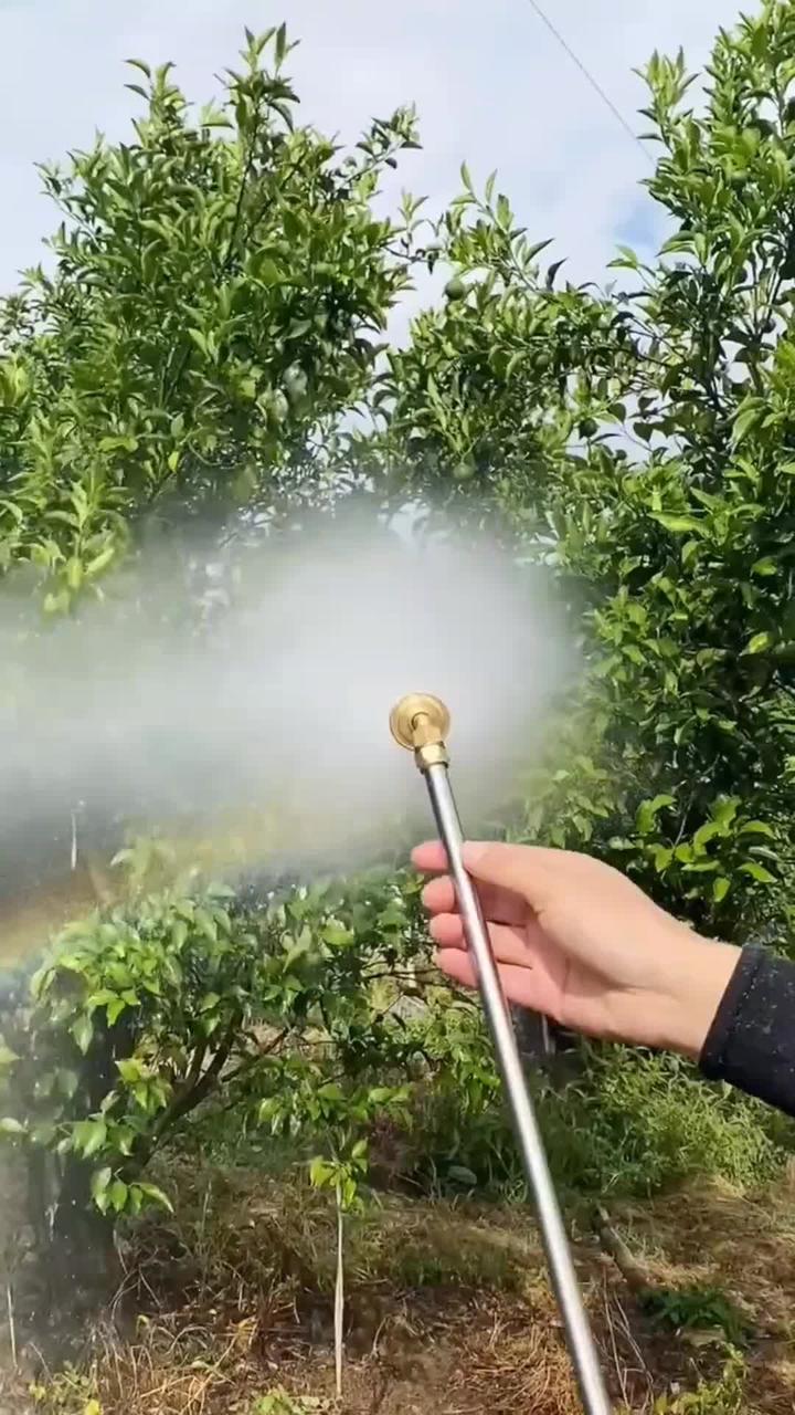 快来试试这个高压雾化喷头,雾化效果好,喷洒面积大,出水细,喷雾远,...