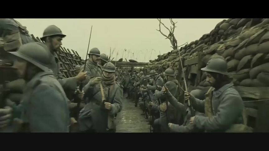 第一次世界大战接近尾声，在索姆河战役中感受战争的残酷