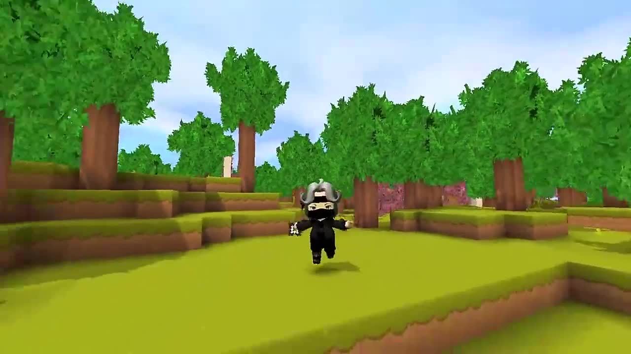 小愺迷你世界:可以自定义的走路动作太酷炫啦!快来定制你的专属姿势