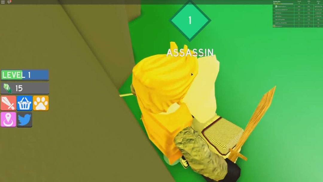 Roblox杀戮模拟器!大战兽人僵尸得到稀有武器