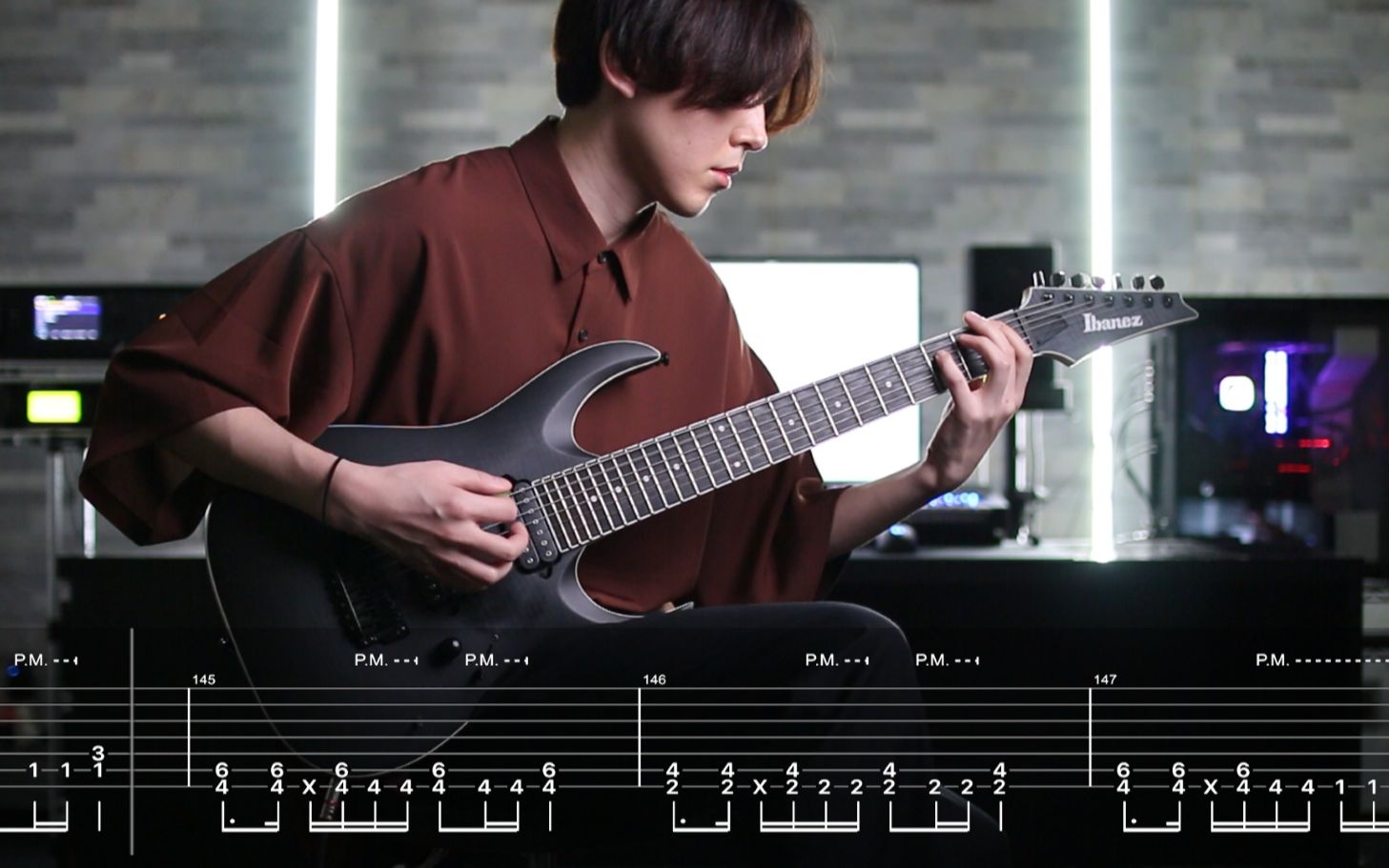 BABYMETAL - MEGITSUNE Guitar Cover Screen Tabs