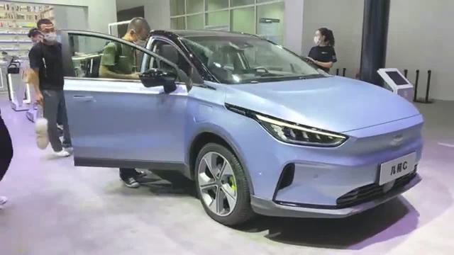2020款吉利几何C车展实拍