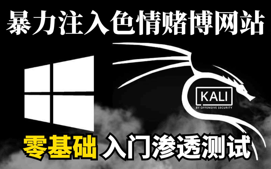 ...猛干赌博色情网站!零基础入门高级Kali Linux黑客渗透测试到实战精通