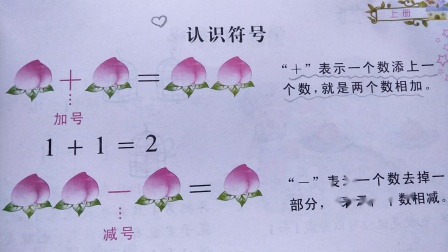 幼儿园快乐成长课程 大班 数学上册 认识符号并了解这些符号的意义