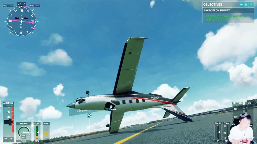 微软飞行模拟器2020小宇第一次飞行