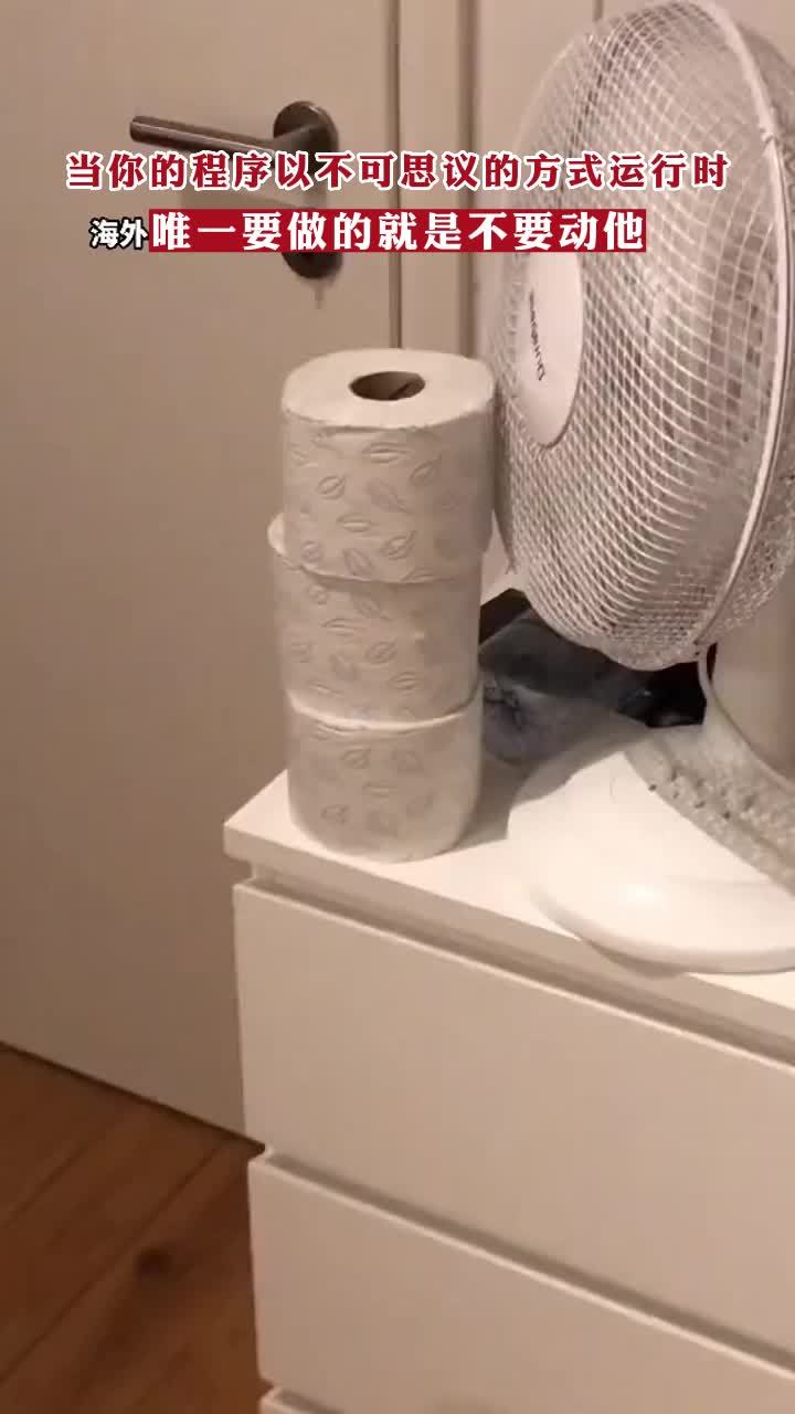 当你的程序以不可思议的方式运行时,唯一要做的就是不要动他