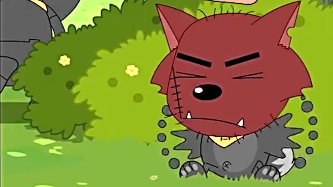 经典搞笑动画片,灰太狼牌垃圾桶