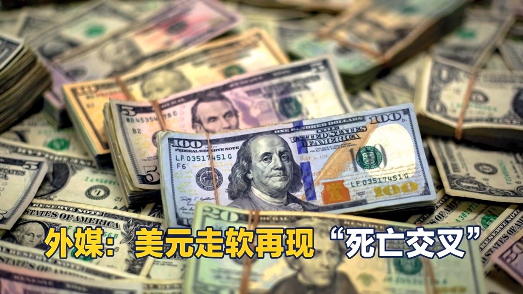 美元持续下跌再现“死亡交叉”,外媒:美国应对疫情存在失误