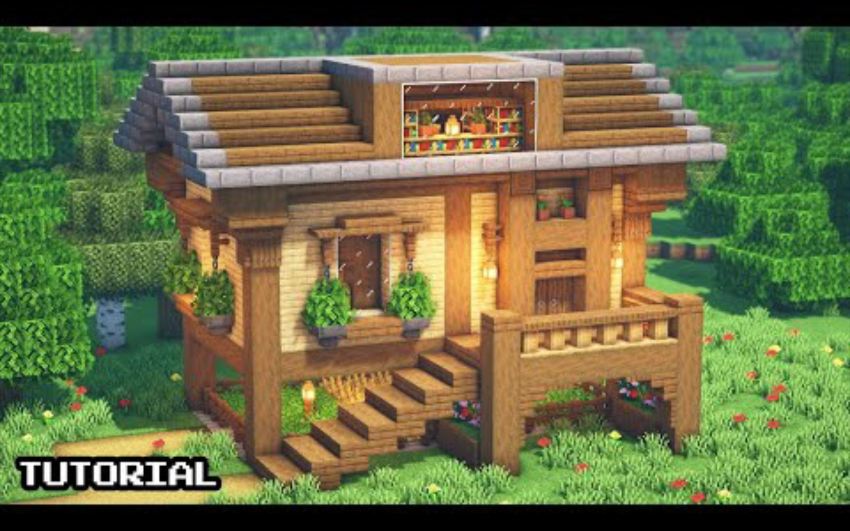 《我的世界》:如何建造舒适的生存农场木屋教程