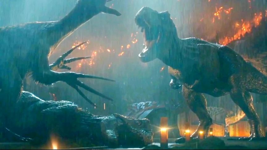 #恐龙吃人吐骨头吗?#恐龙 #侏罗纪世界3#电影剪辑#精彩片段