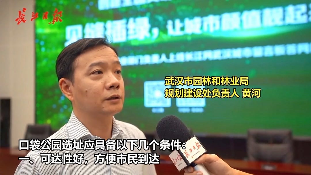 武汉口袋公园选址有啥条件,市民能否自荐?
